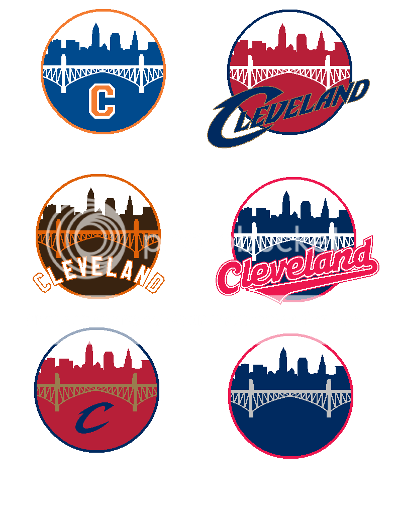 Cleveland Skyline Silhouette - Concepts - Chris Creamer's Sports Logos ...